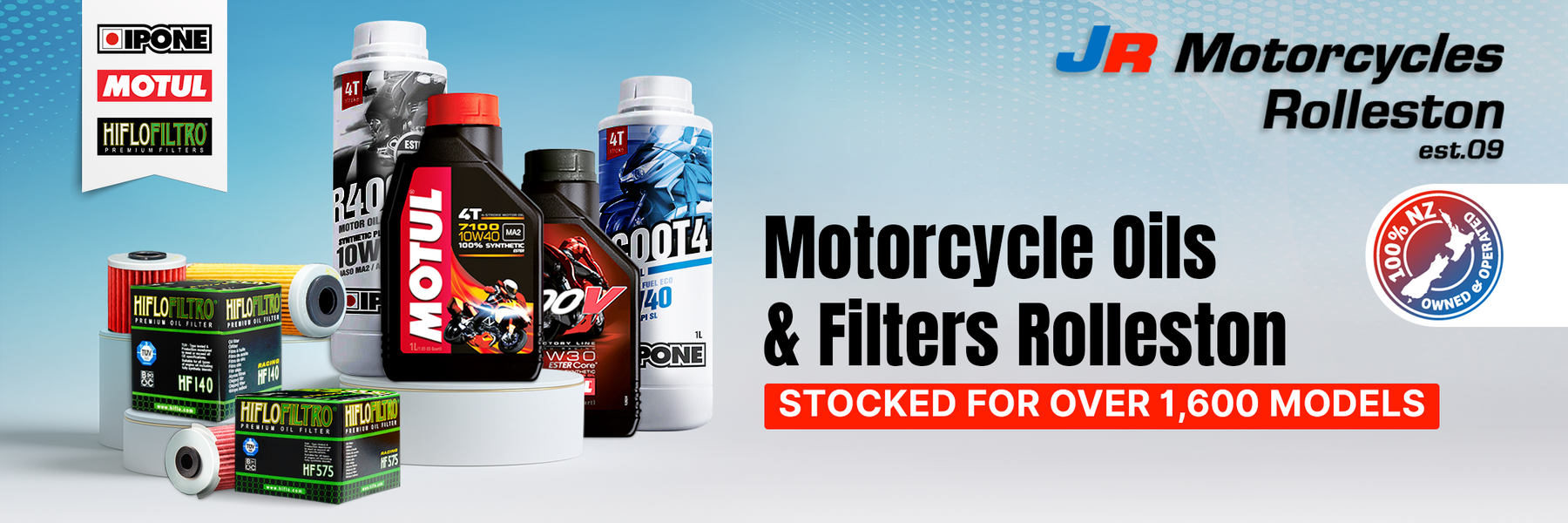 JR Motorcycles – Quality Parts, Gear & Workshop for Kiwi Riders