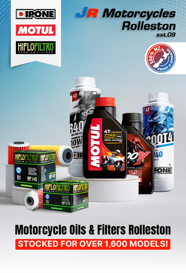 JR Motorcycles – Quality Parts, Gear & Workshop for Kiwi Riders